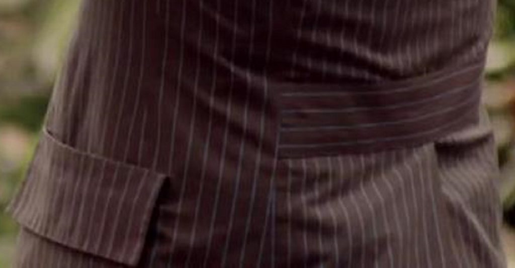 Tenth Doctor Brown Suit Analysis - Jacket Back - Doctor Who Costume Guide