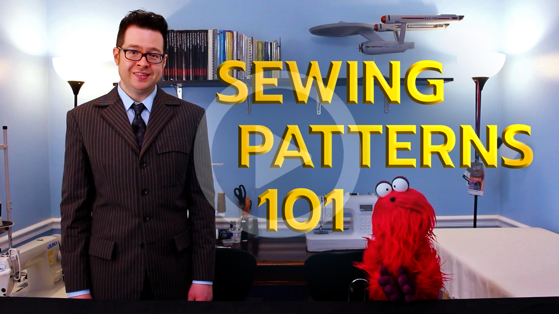 Tenth Doctor Blue Suit Tutorial - Using the Sewing Pattern - Doctor Who Costume Guide