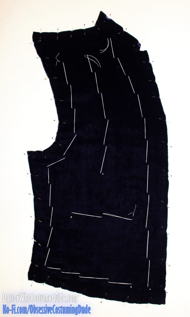 Eleventh Doctor Velvet Waistcoat - Sewing Tutorial - Doctor Who Costume ...