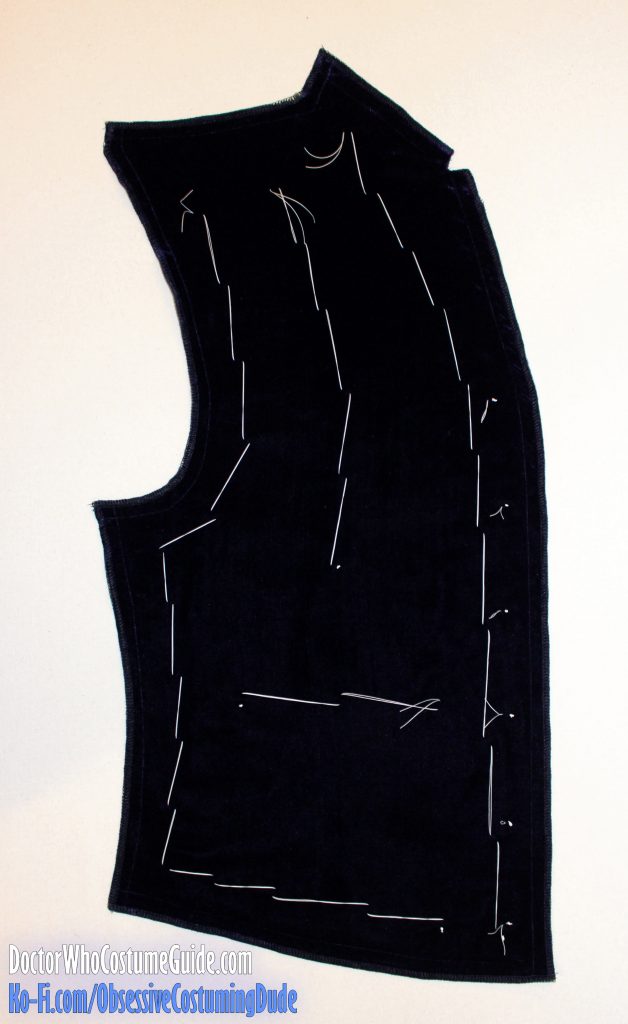 Eleventh Doctor Velvet Waistcoat - Sewing Tutorial - Doctor Who Costume ...