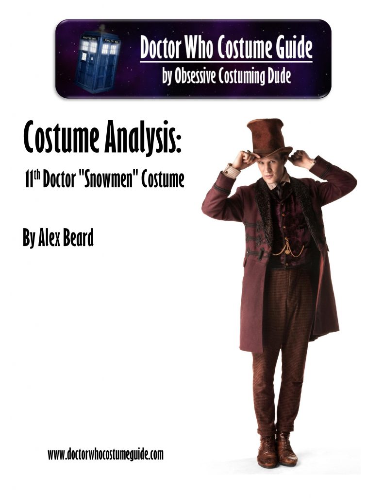 Eleventh Doctor "Snowmen" Costume Analysis - Doctor Who Costume Guide